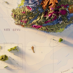 Fiji - Geology - Etsy