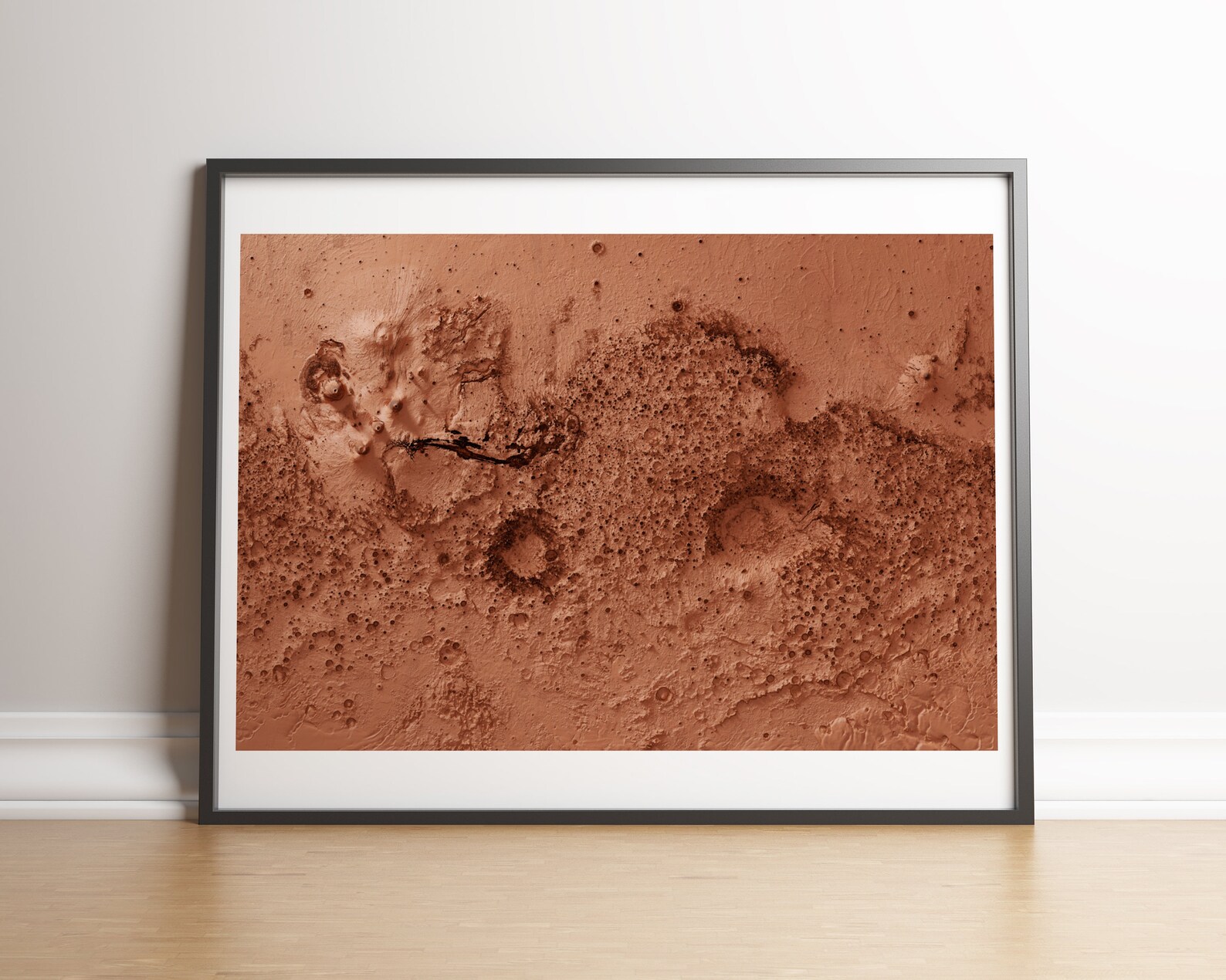 Mars - Topography - Etsy