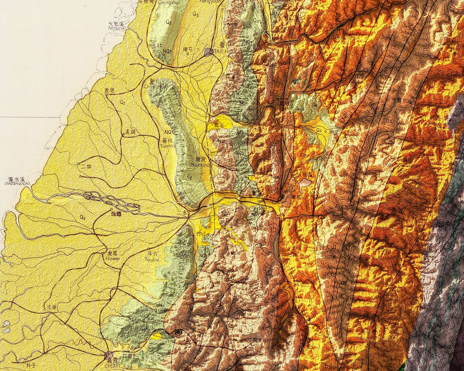 Taiwan - Geology - Etsy