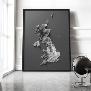 United Kingdom - Monochrome 1 - Etsy