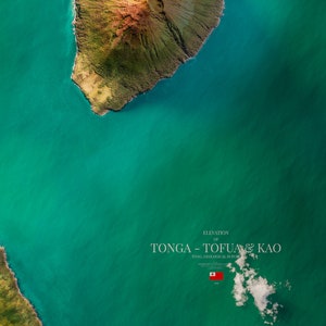 Tonga - Tofua & Kao - Etsy