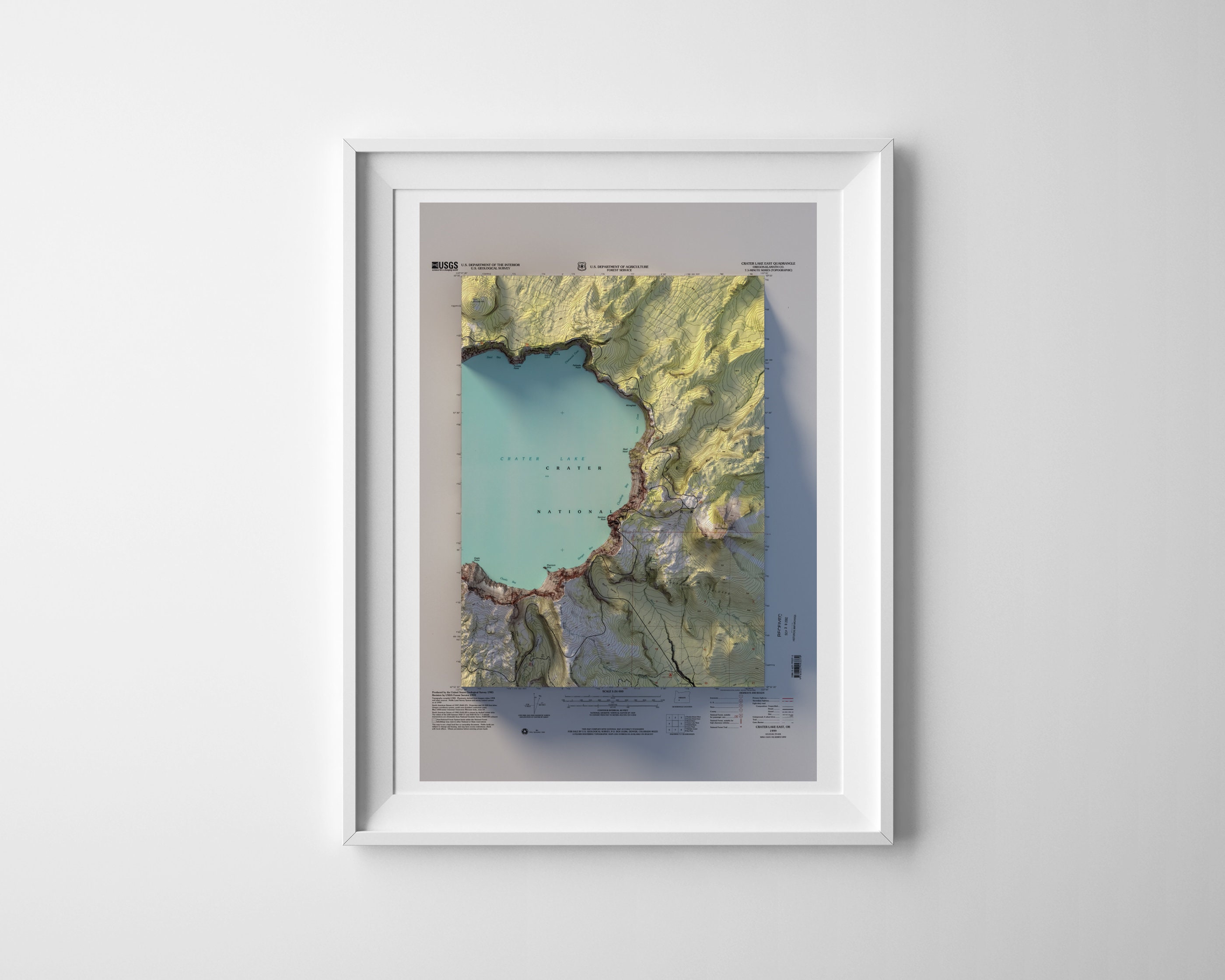 Crater Lake Oregon | Etsy