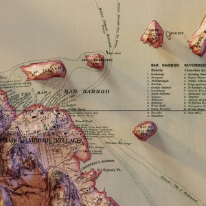 Mount Desert Island - Bar Harbor - Maine - Etsy