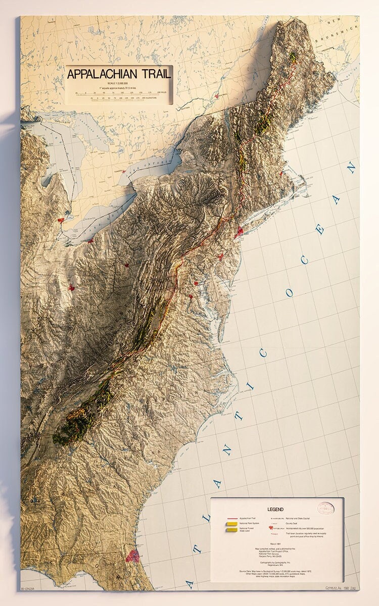 Appalachian Trail Map