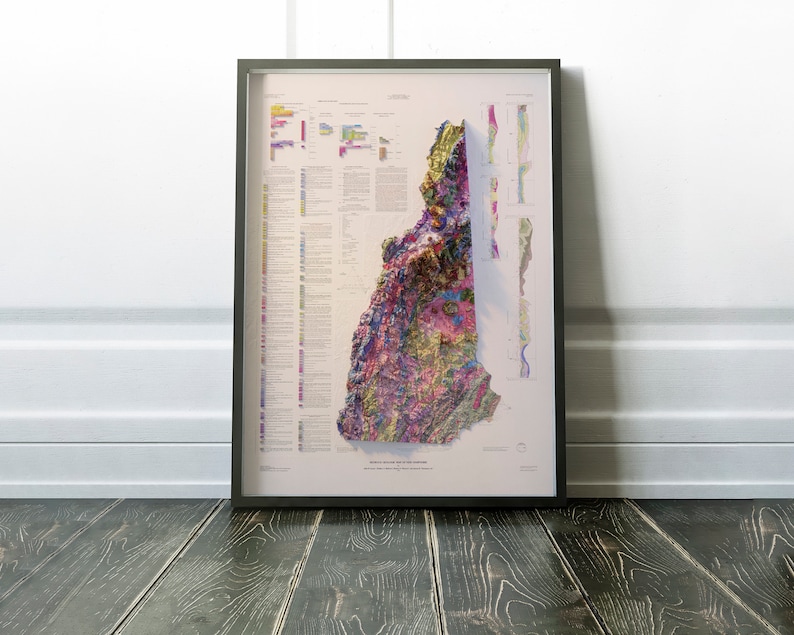 New Hampshire - Geology - Etsy
