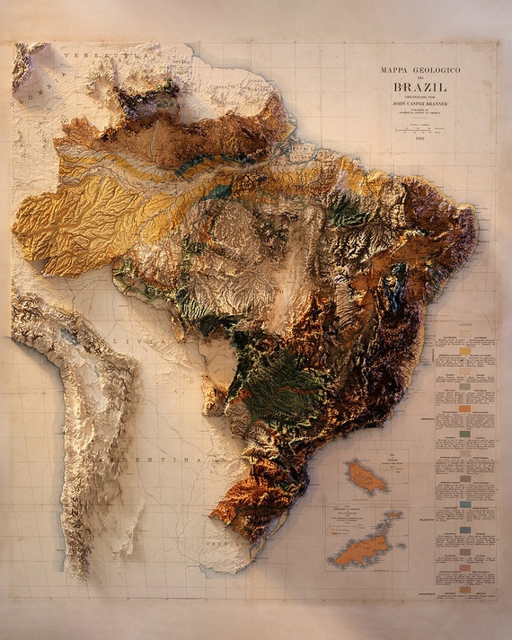 Brazil Geology - Etsy