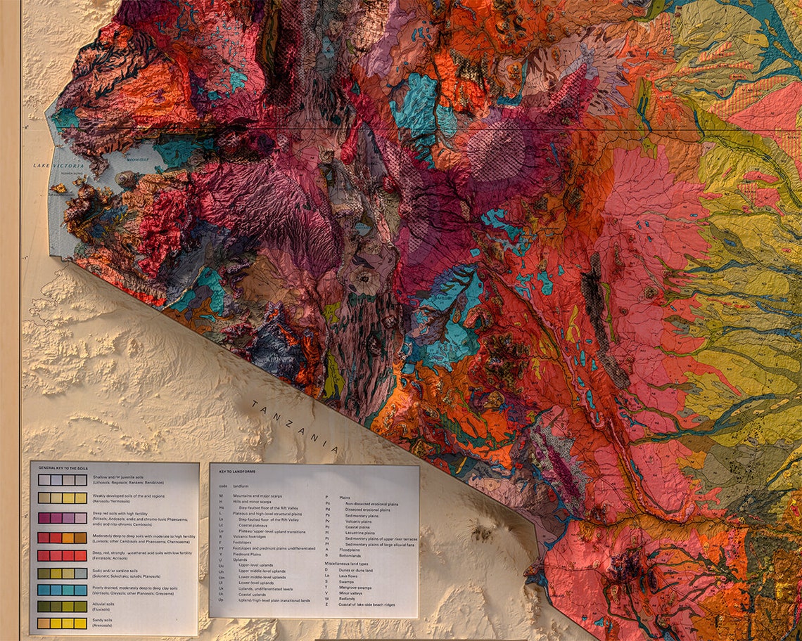 Kenya Exploratory Soil Map - Etsy