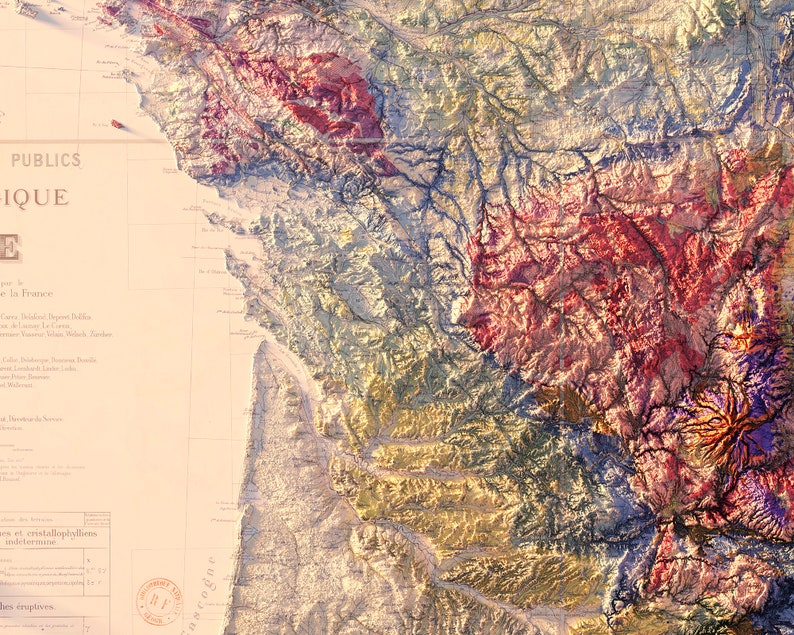 France - Geology - Etsy