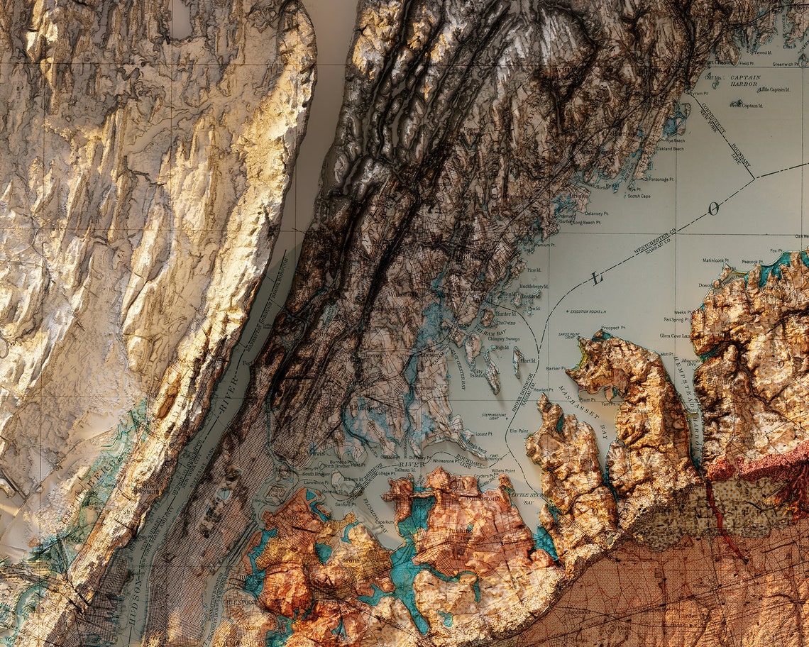 Long Island - Geology - Etsy
