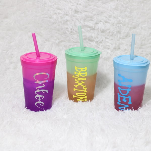 Customize Color Changing Cups - Etsy