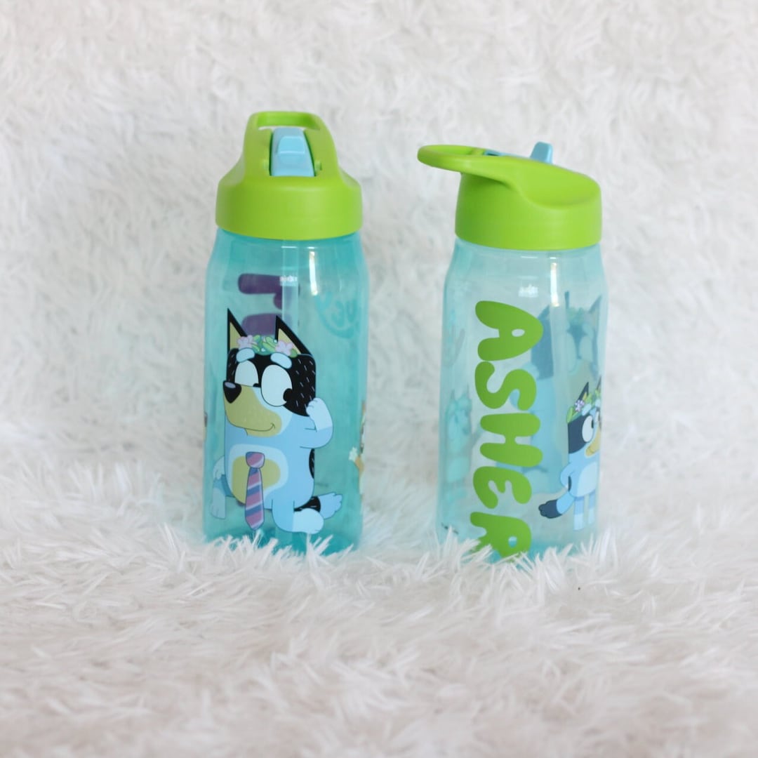 Personalized Bluey Cup Personalized Bluey Sippy With Straw Bluey Flip ...