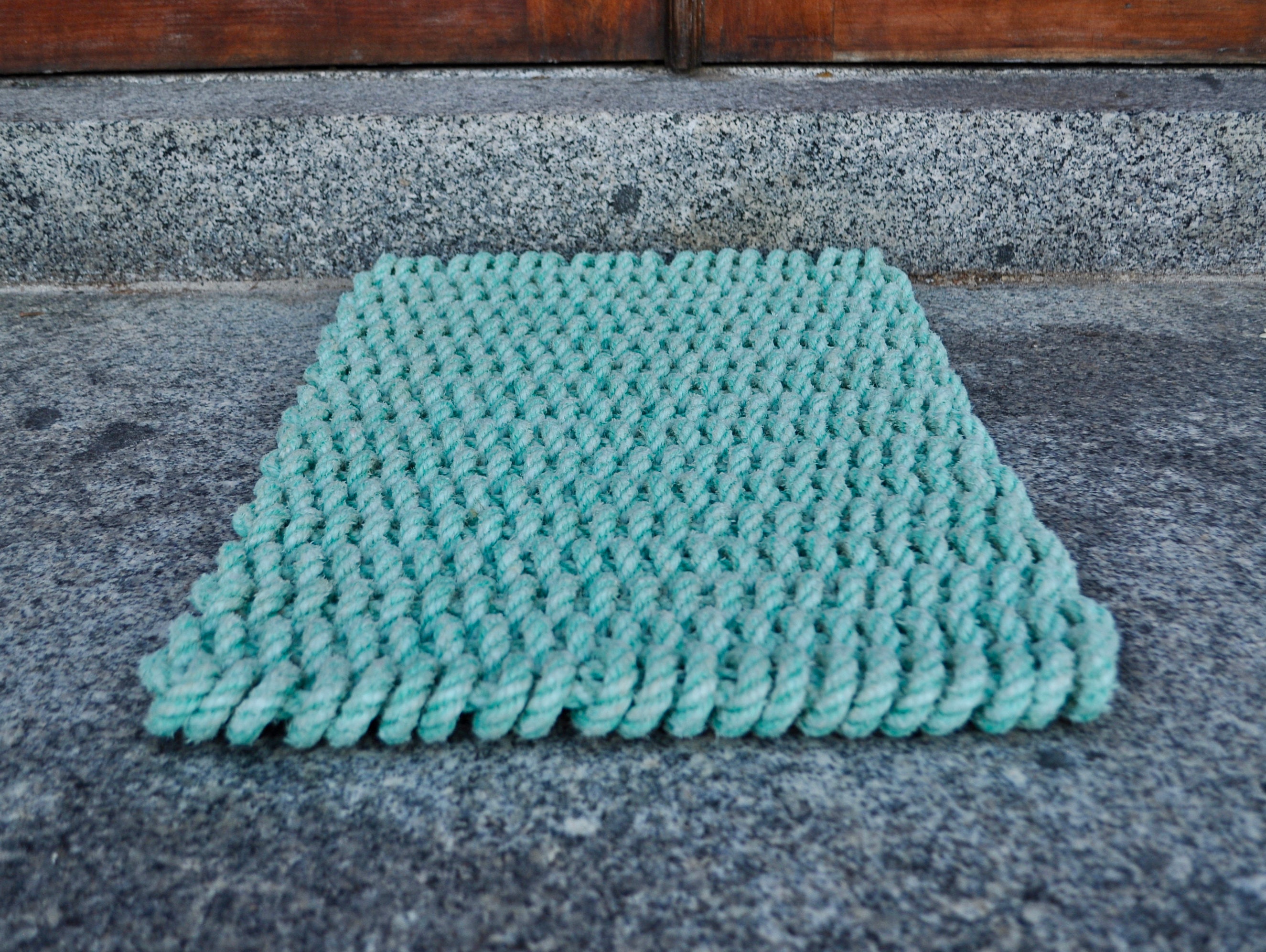 Repurposed Lobster Rope Rug the Trawler - Etsy