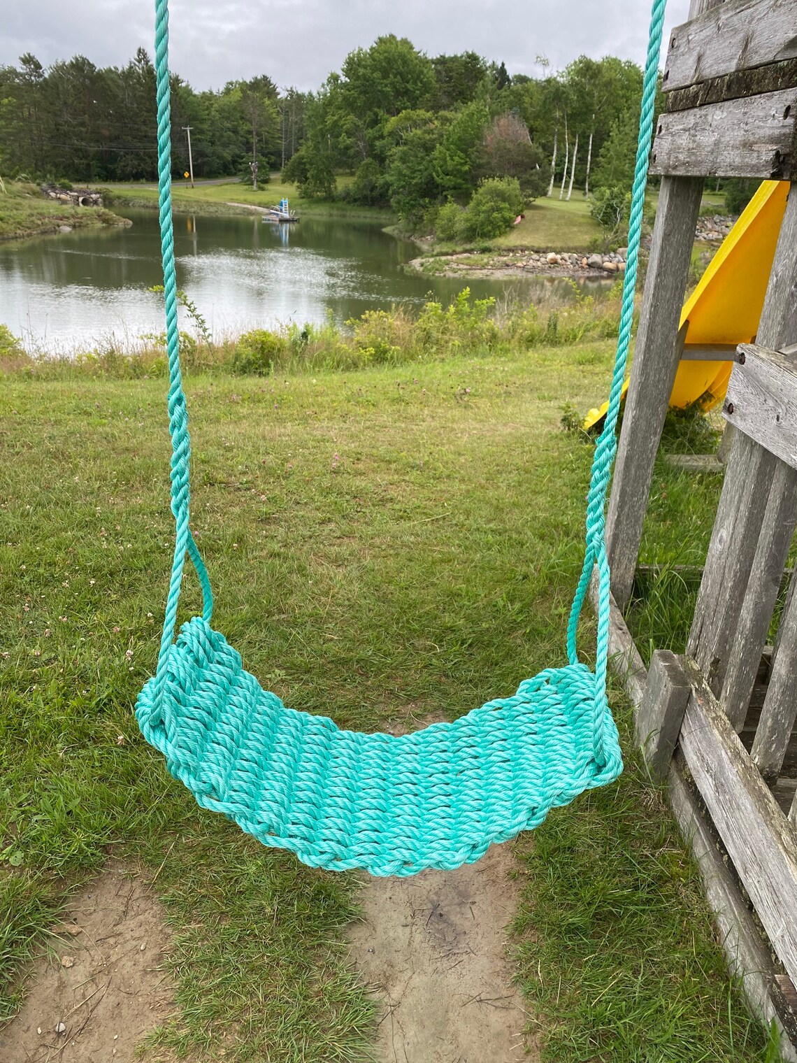 Salty Rope Swing Lobster Rope Swing Rope Swing Blue - Etsy