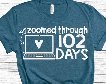 102 Days Svg - Etsy