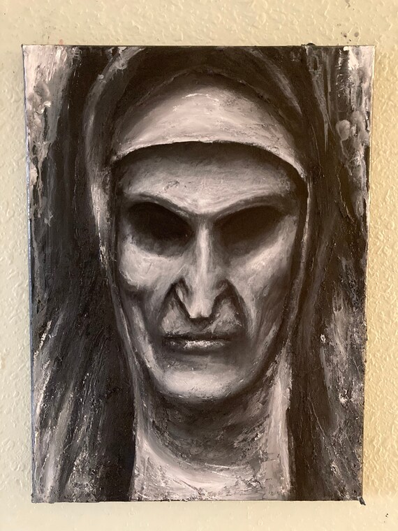 Valak Textured Acrylic Fanart | Etsy