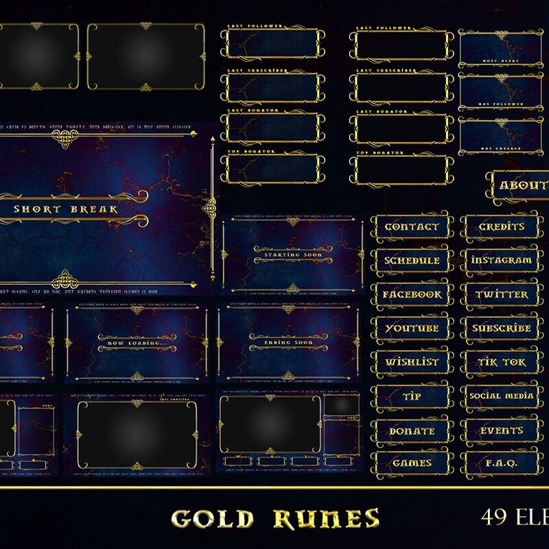 Dnd Twitch Overlay - Etsy