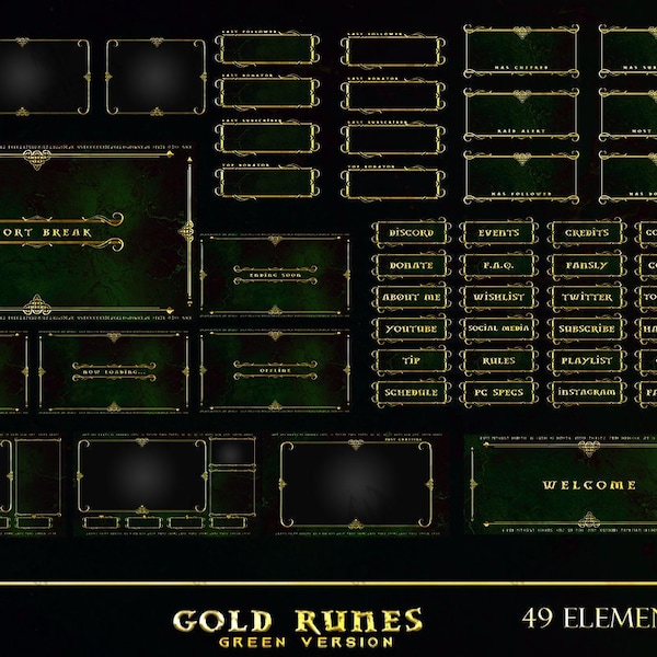 Dnd Twitch Overlay - Etsy