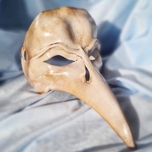 Raven Skull Mask - Doctor Plague - Necromancer - Druid - Sorcerer ...