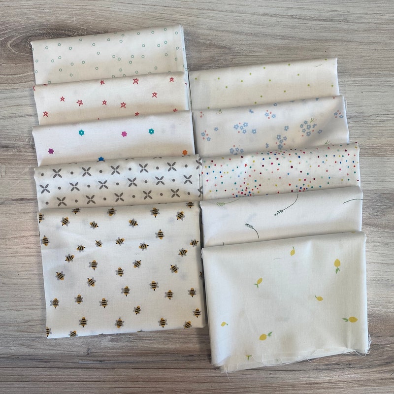 Low Volume Fabric Bundle - Etsy
