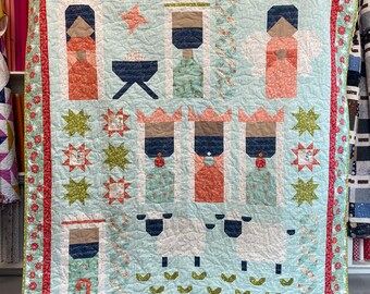 Nativity Quilt - Etsy