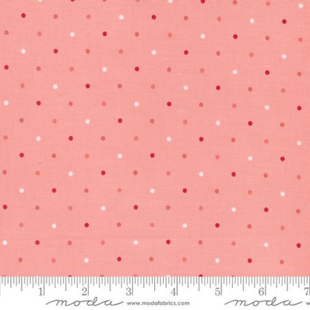Magic Dot Pink Lemonade 5230 34 Moda - Etsy