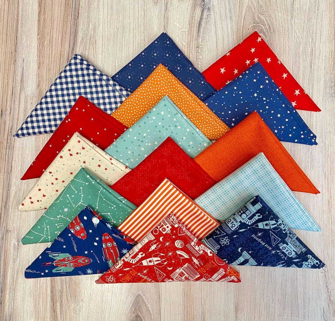 Moda, 321 Blast Off, MEGA Fat Quarter Bundle - Etsy