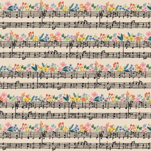 Music Note Fabric - Etsy