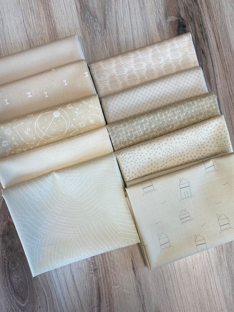 Low Volume Creams Fat Quarter Bundle - Etsy