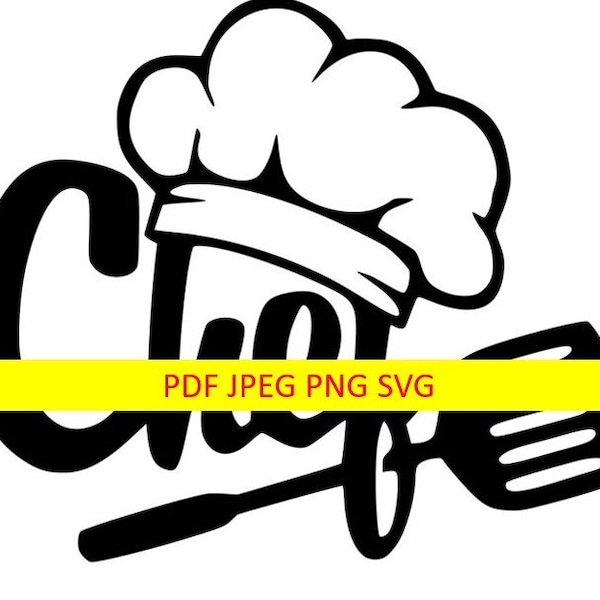 Chef Svg - Etsy