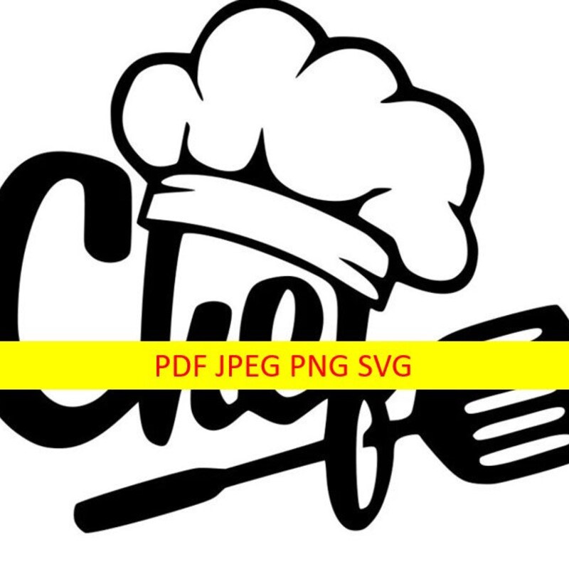 Chef Svg - Etsy