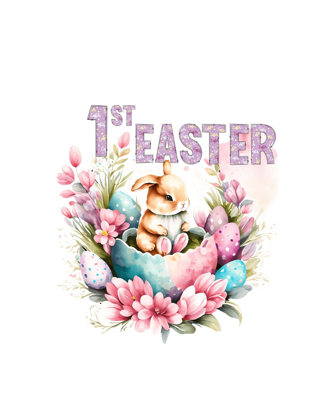 1st Easter, Little Bunny PNG, Happy Easter Bunny Rabbit Png, Easter Bunny Png, Easter Png ...