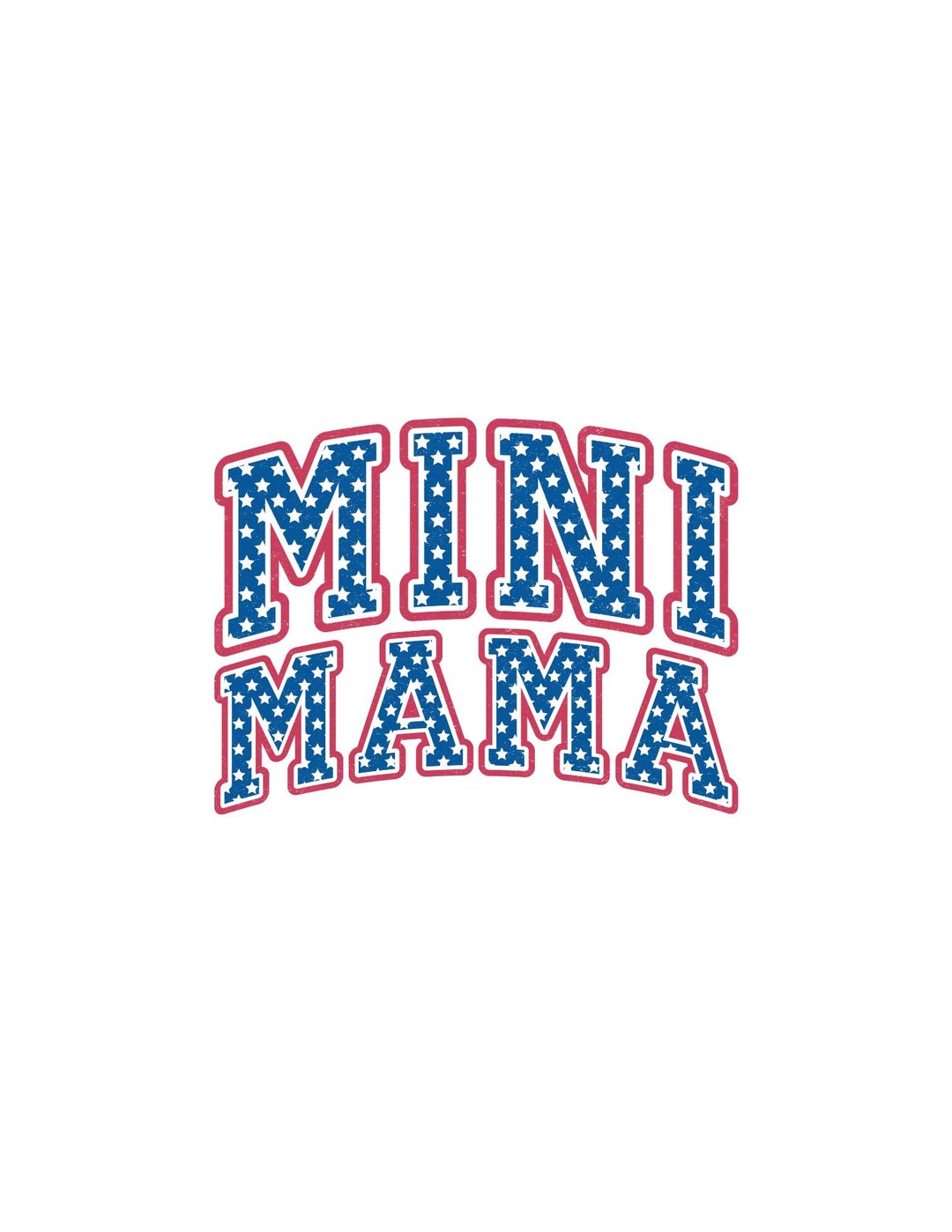 Mini Mama Png, Mama Png American Flag PNG, 4th of July Png, Patriotic ...