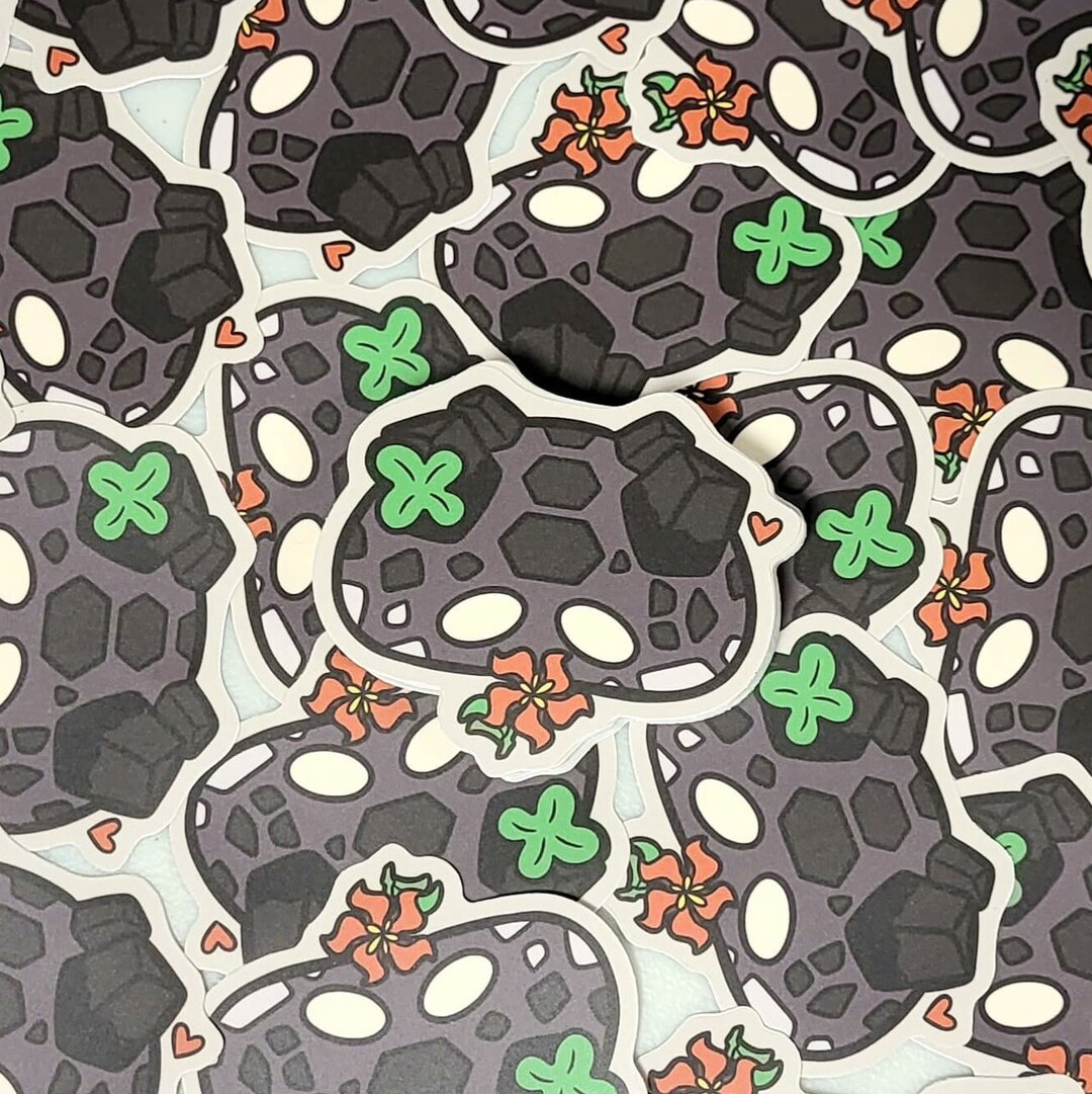 Genshin Impact Geo Slime Vinyl Sticker - Etsy Ireland