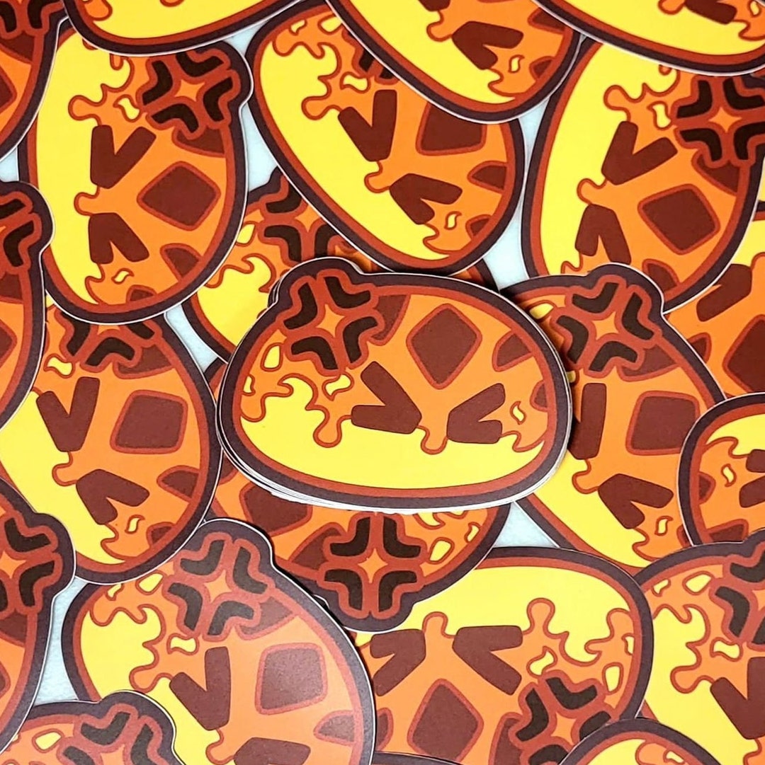 Genshin Impact Pyro Slime Vinyl Sticker - Etsy