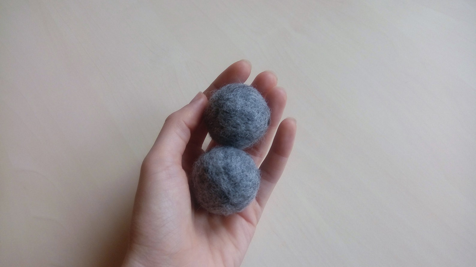 Wool Balls With a Bell Inside Cat Toy Pack of 2 - Etsy