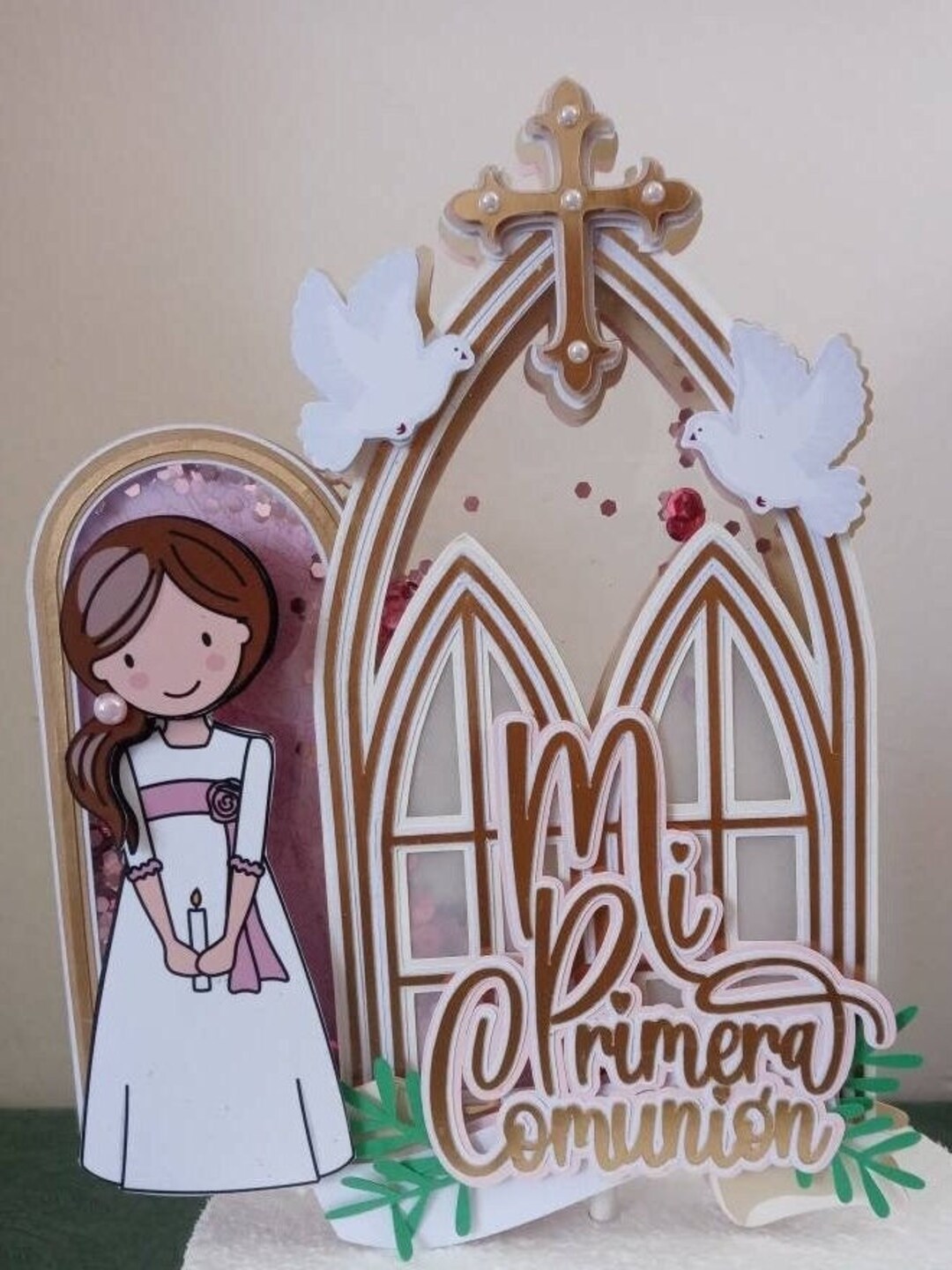 First Communion Cake Topper Cake Topper De Primera Comunion - Etsy