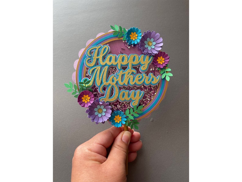 Mothers Day, Mothers Day Cake Topper, Mothers Day Celebration, Mom Day ...