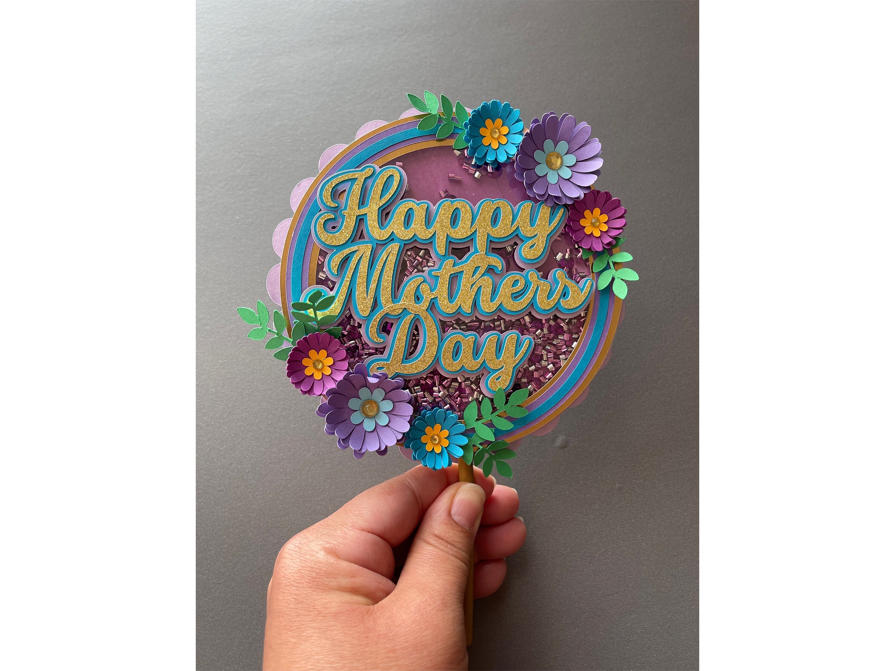 Mothers Day, Mothers Day Cake Topper, Mothers Day Celebration, Mom Day ...