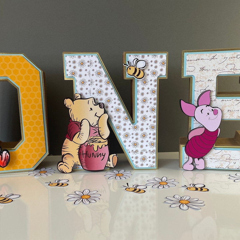 Classic Pooh Letters - Etsy