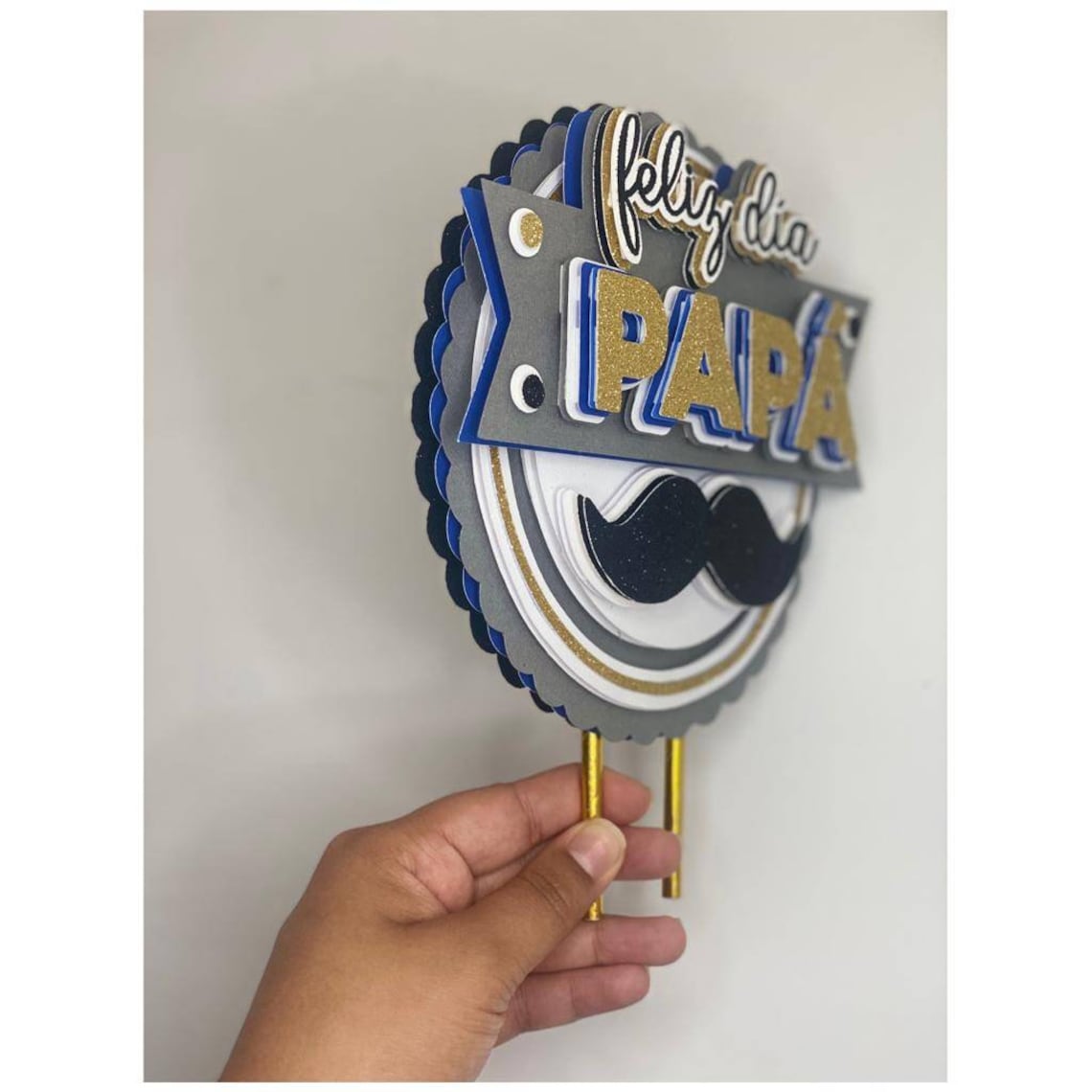 Father's Day Cake Topper, Cake Topper for Dad, Best Dad Cake Topper ...