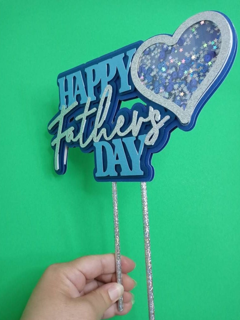 Father's Day Cake Topper Cake Topper for Dad Feliz Dia - Etsy