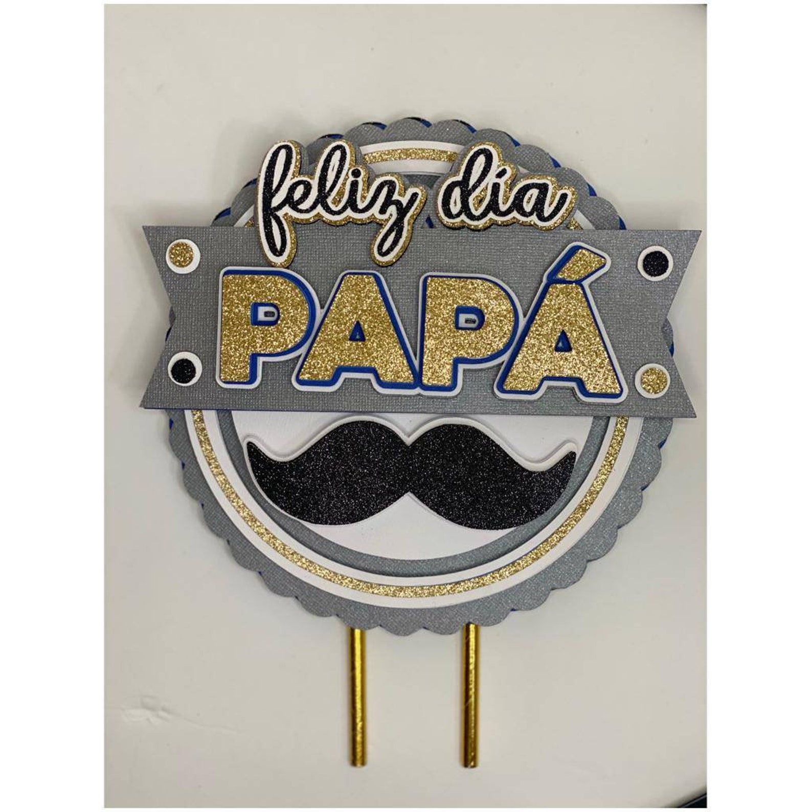 Father's Day Cake Topper, Cake Topper for Dad, Best Dad Cake Topper ...