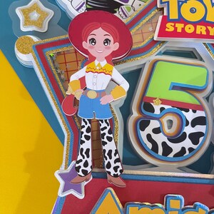 Personalized Toy Story Cake Topper, Birthday Topper, Toy Story Topper ...