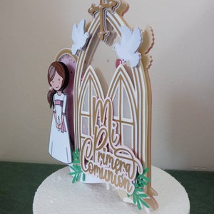 First Communion Cake Topper, Cake Topper De Primera Comunion, Shaker ...