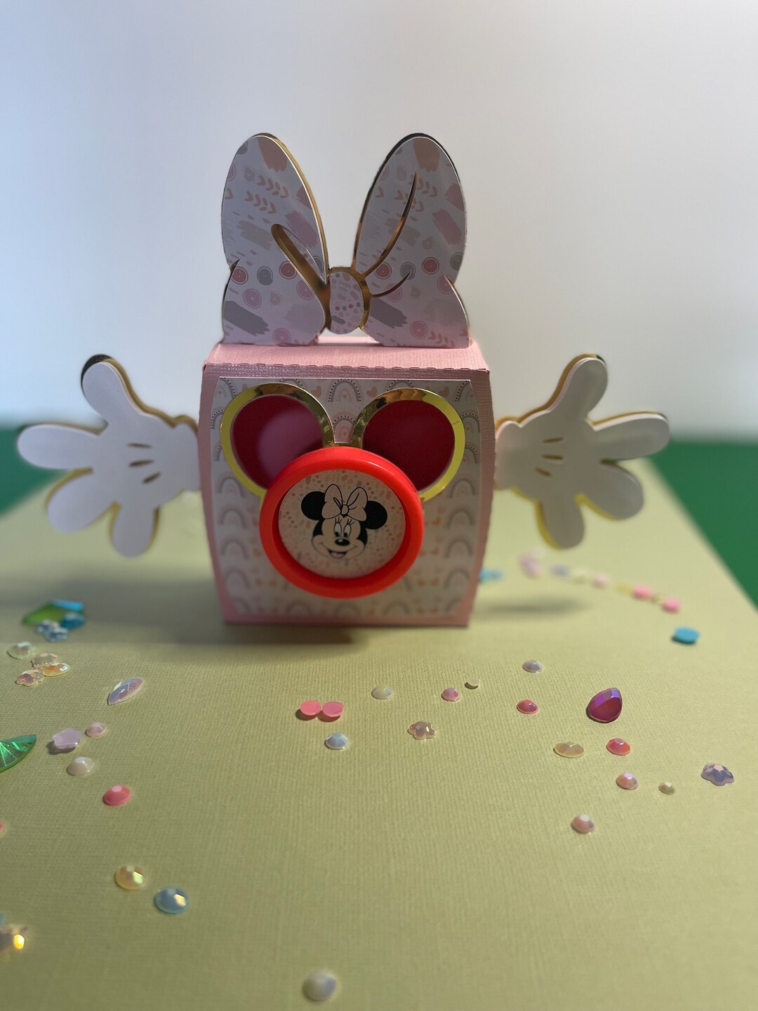 Minnie Mouse Play-doh Favor Box, Interactive Box, Play-doh Party Favor ...