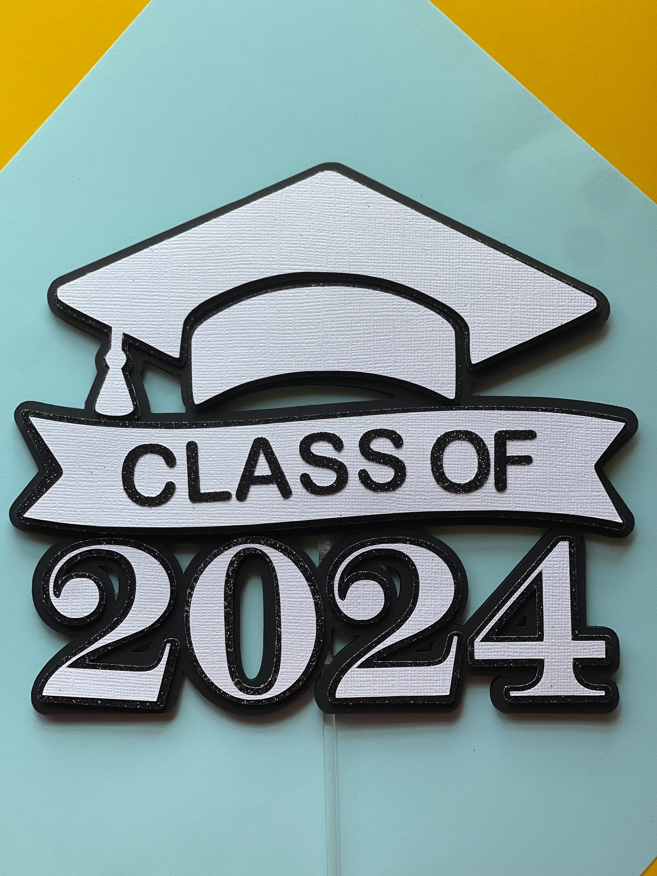 Graduation Cake Topper, Personalized Graduation Sign, Graduation Party ...