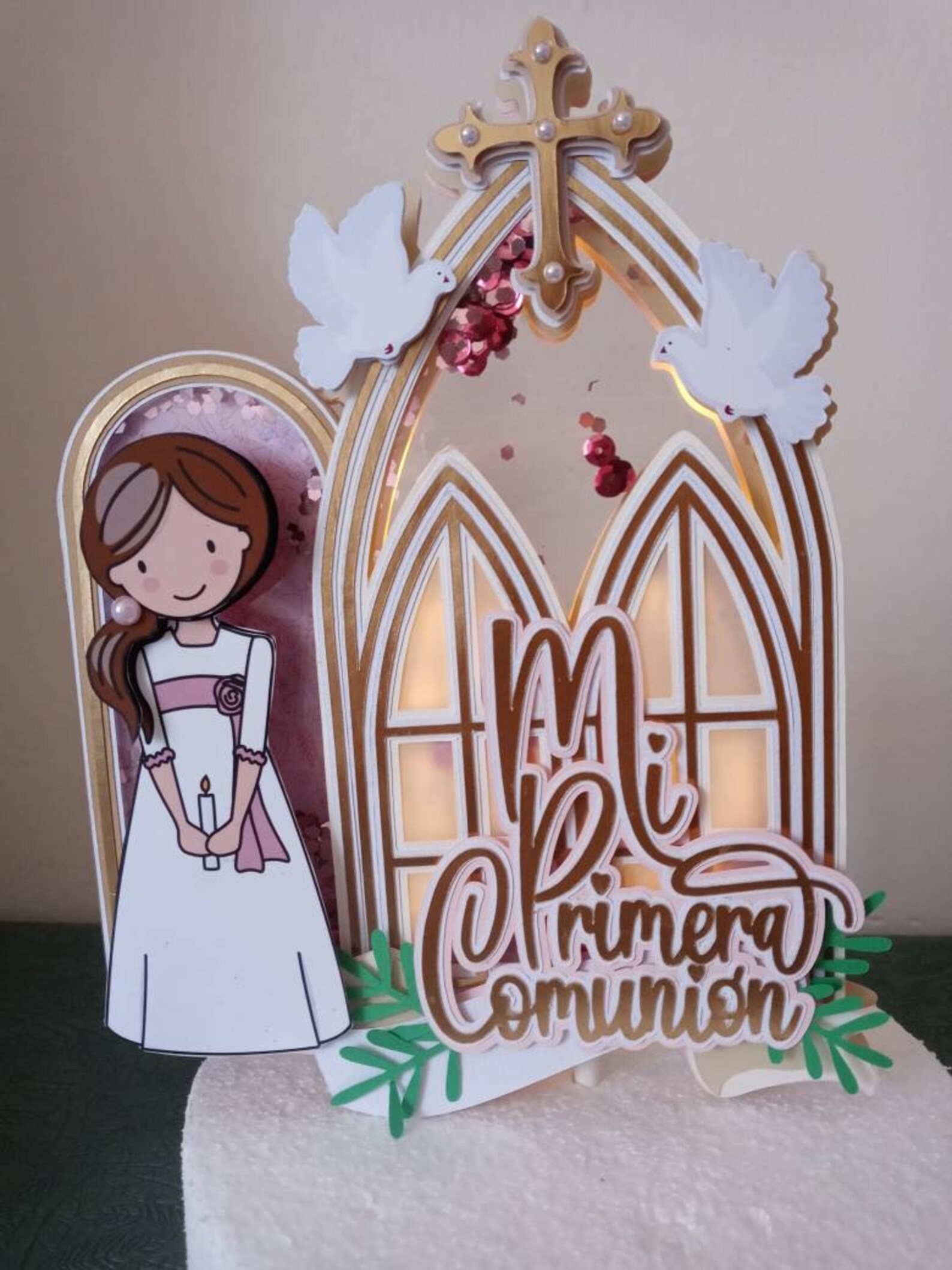 First Communion Cake Topper Cake Topper De Primera Comunion - Etsy