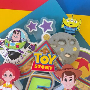 Personalized Toy Story Cake Topper, Birthday Topper, Toy Story Topper ...