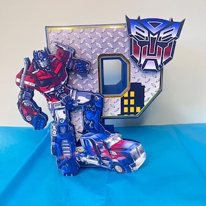 Tranformer 3D Letter, Transformers 3D Numbers, Transformers Letter, 3D ...