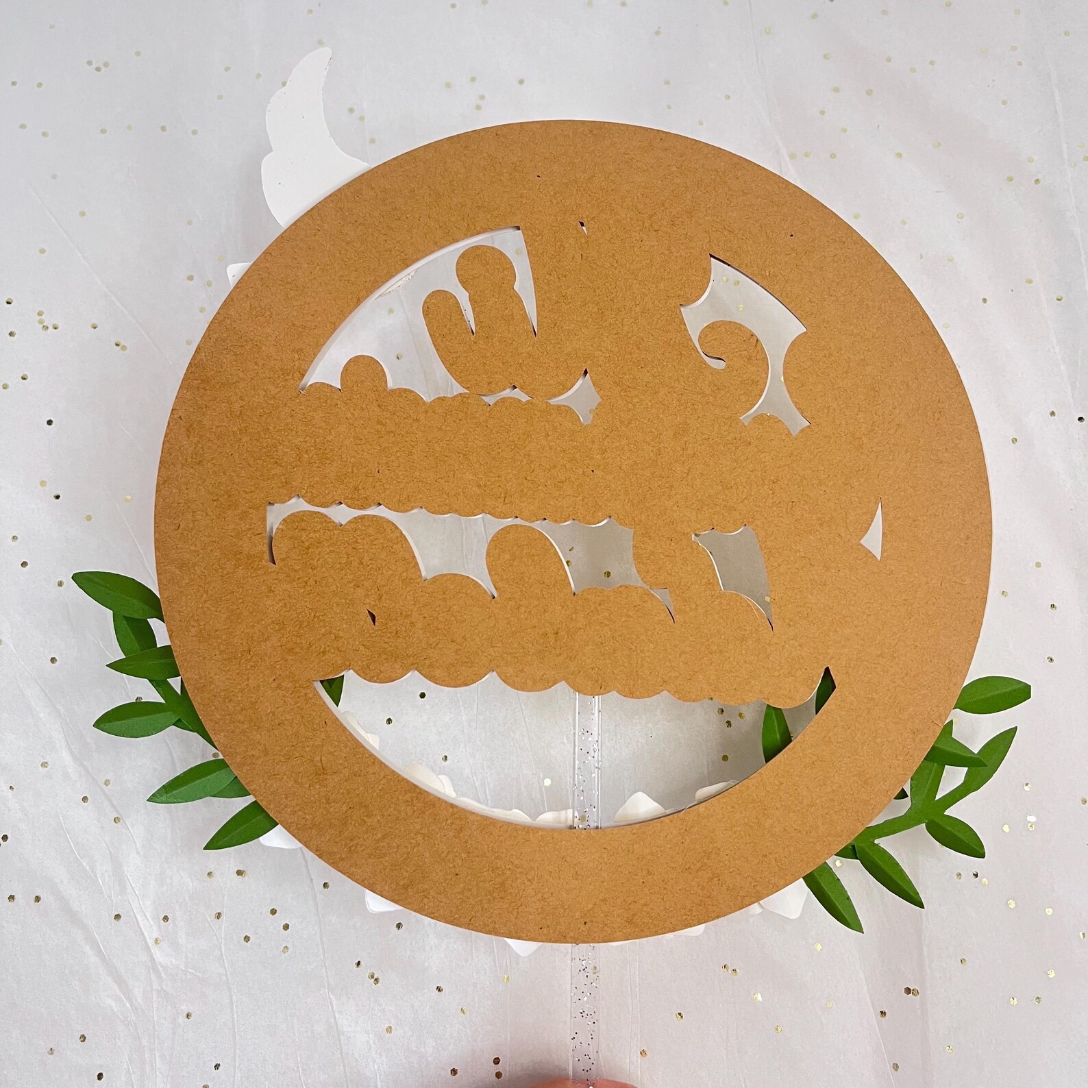 Elegant Confirmation Cake Topper: Handmade Religious Party Decor - Etsy